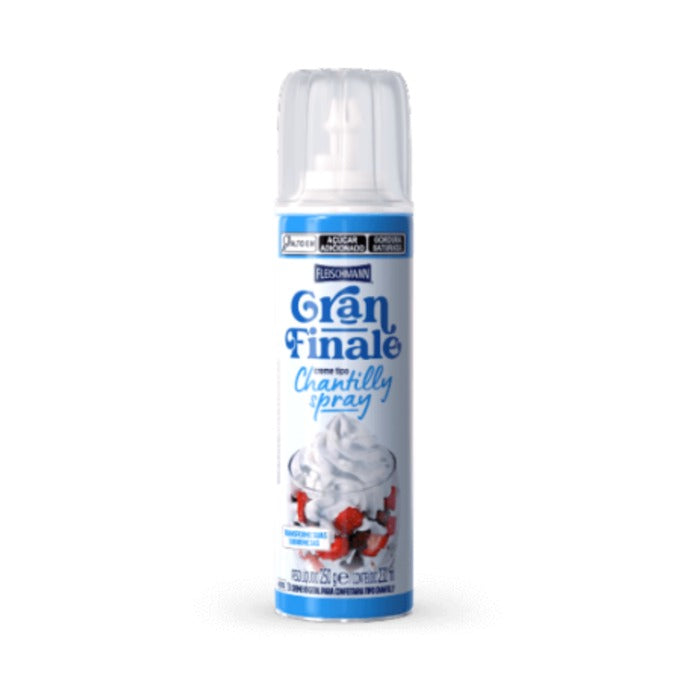 CHANTILLY SPRAY 250G - FLEISCHMANN – Confeitar